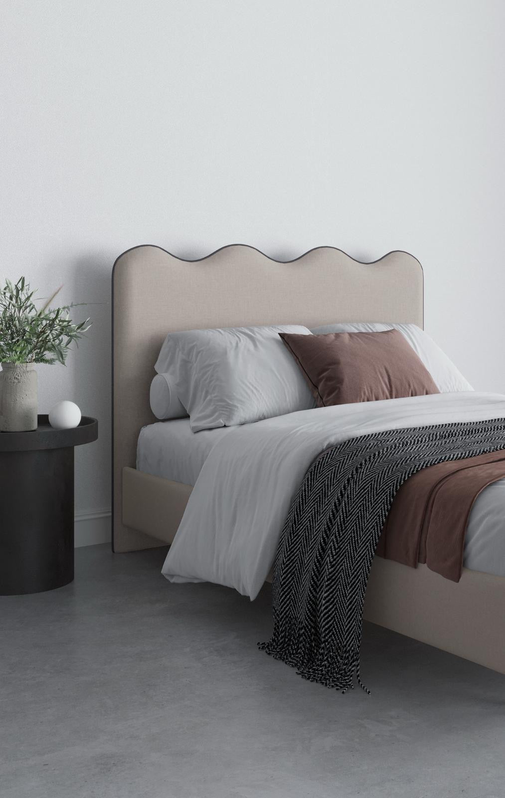 ARIEL WAVE Bed Head – Beds By Design