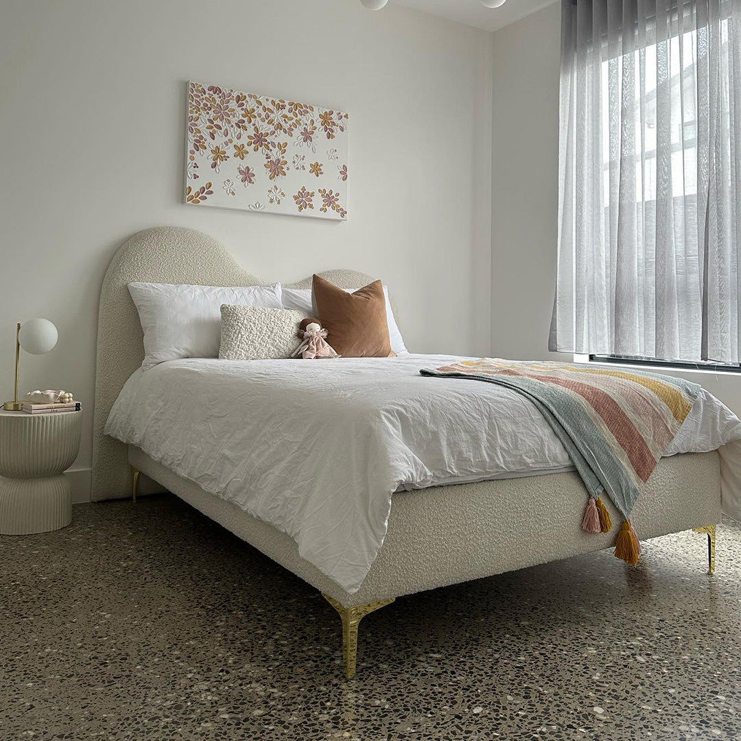 AZRA WAVE Bed Frame – Beds By Design